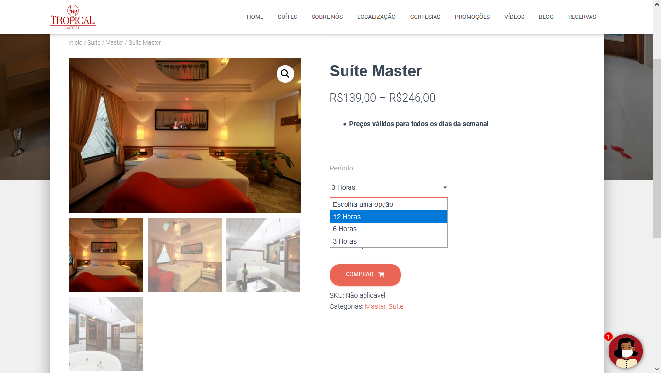 Como funciona o sistema de reservas do Tropical Motel? - Tropical Motel
